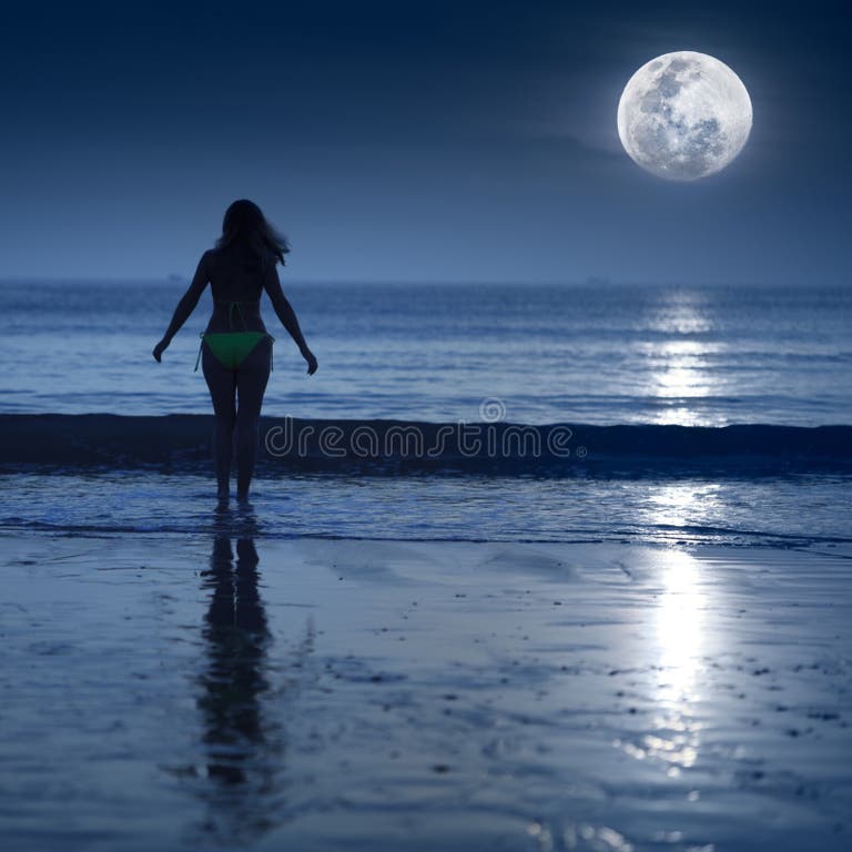 421 Swimming Moonlight Stock Photos - Free & Royalty-Free Stock Photos ...
