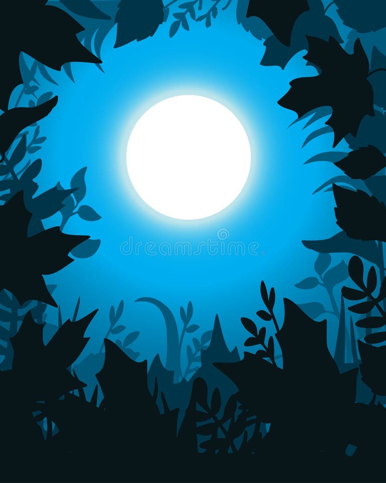 Moonlight Border Stock Illustrations – 1,679 Moonlight Border Stock ...