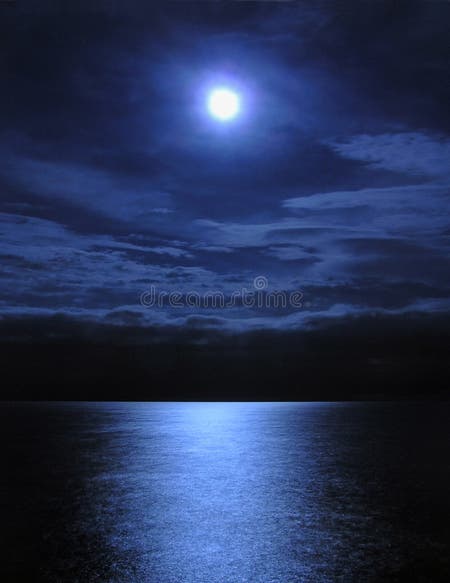Moonlight stock image. Image of silence, midnight, romantic - 254925