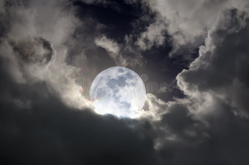Moonlight stock image. Image of nature, bright, midnight - 37785219