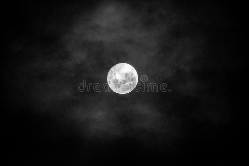 Moonlight at midnight stock image. Image of light, closeup - 243443217
