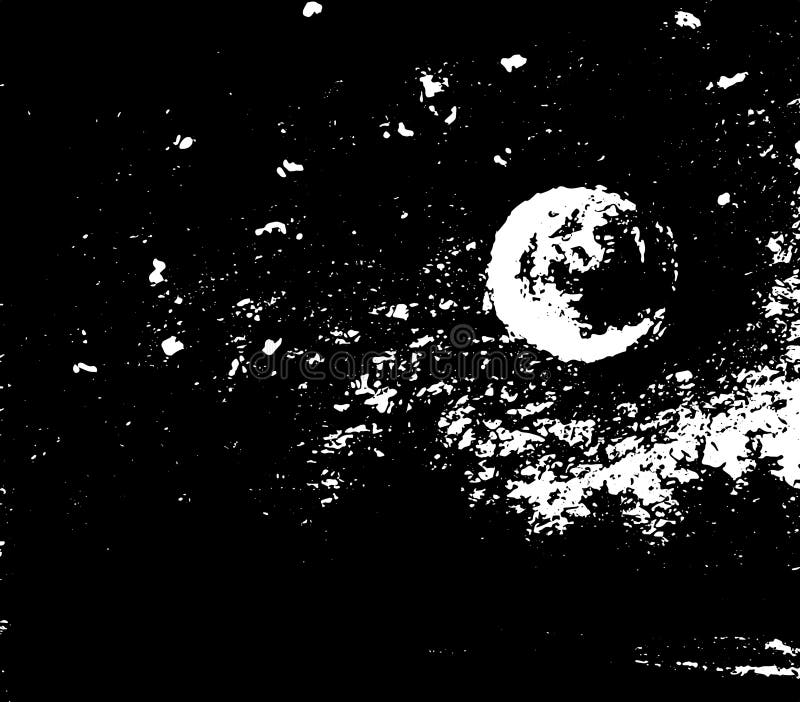 Moonlight night stock illustration. Illustration of horizon - 385158