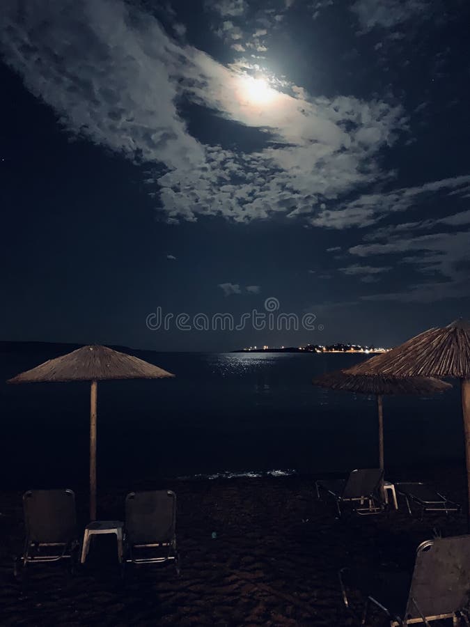 Moonlight stock image. Image of moonlight, fullmoon - 150796863