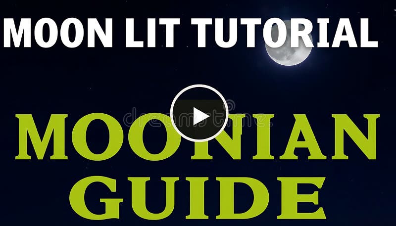Moonlit Monian Guide Stock Illustrations – 1 Moonlit Monian Guide Stock ...