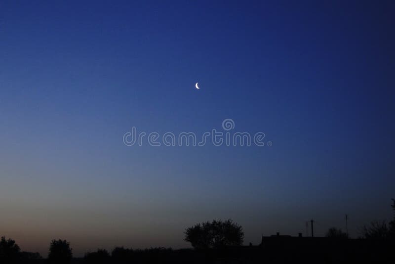Moonlit twilight stock photo. Image of shades, night - 115245436