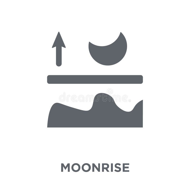 Moonrise Icon Stock Illustrations – 154 Moonrise Icon Stock ...