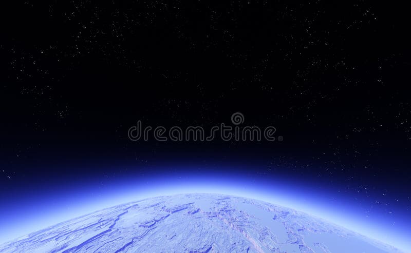 Moonscape 3 stock photo. Image of horizon, atmospheric - 344942