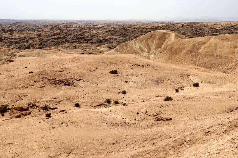 Moonscape Canyon - Namibia Africa Stock Photo - Image of extreme ...