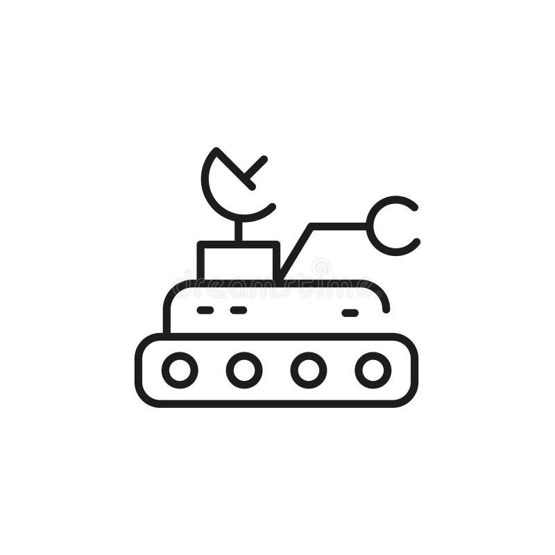 Moonwalker Icon stock vector. Illustration of astrophysics - 322064409