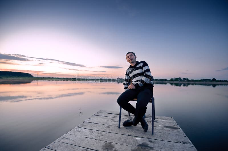 Moorage stock photo. Image of outdoors, moorage, sunset - 25810158