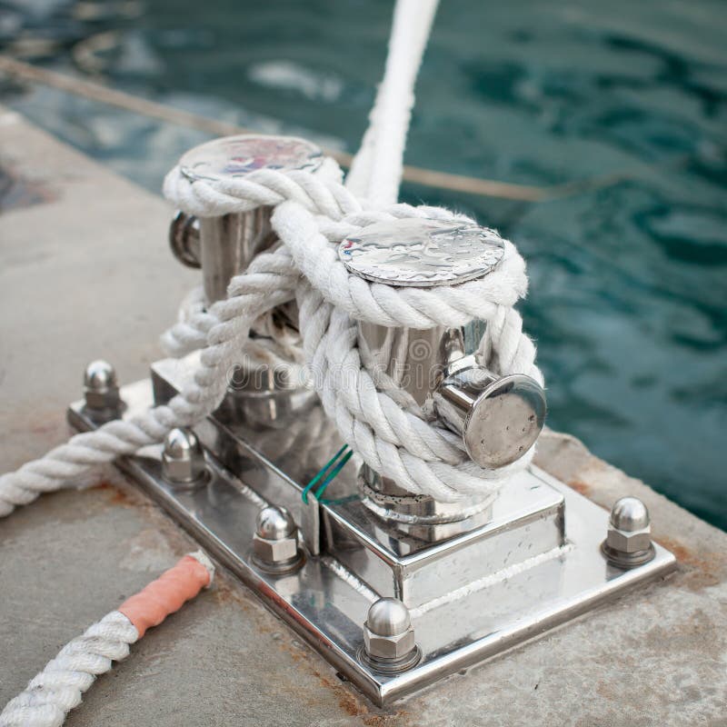 Mooring bitt stock image. Image of equipment, cleat, dock - 29329159