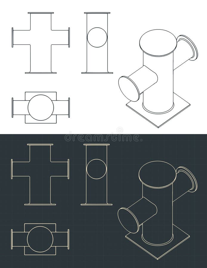 Mooring bitt drawings stock vector. Illustration of pier - 268054883