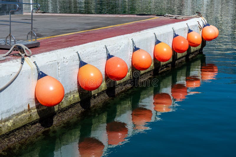 Mooring Bollard in the Port Stock Image - Image of europe, ocean: 260996049