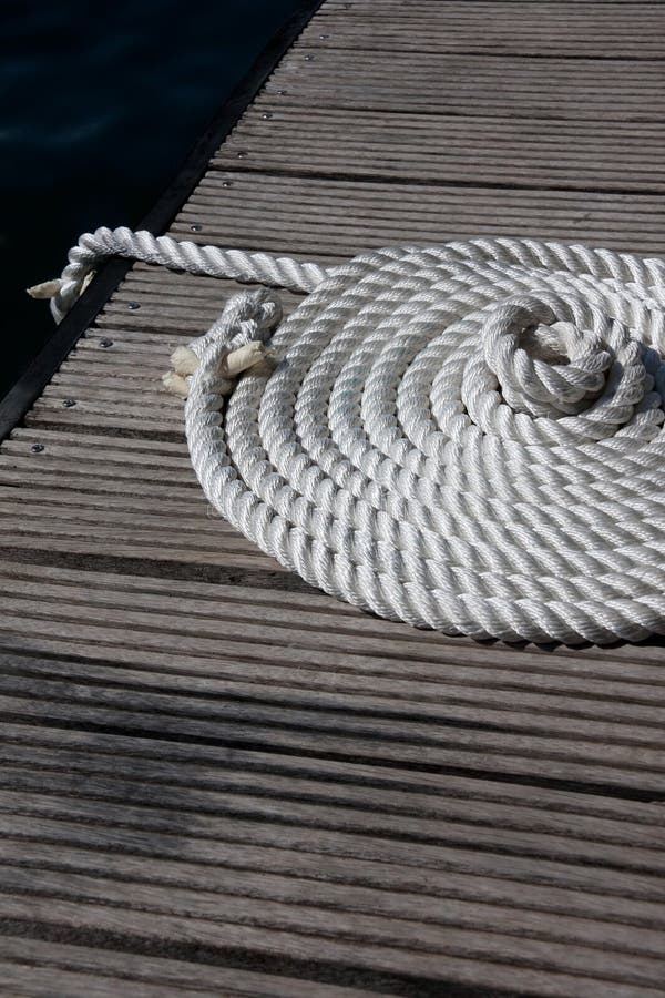 Mooring Rope stock image. Image of sailing, grey, river - 23289083