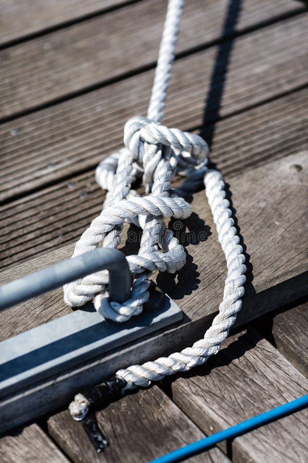 Mooring rope stock photo. Image of attached, boat, connection - 36658608