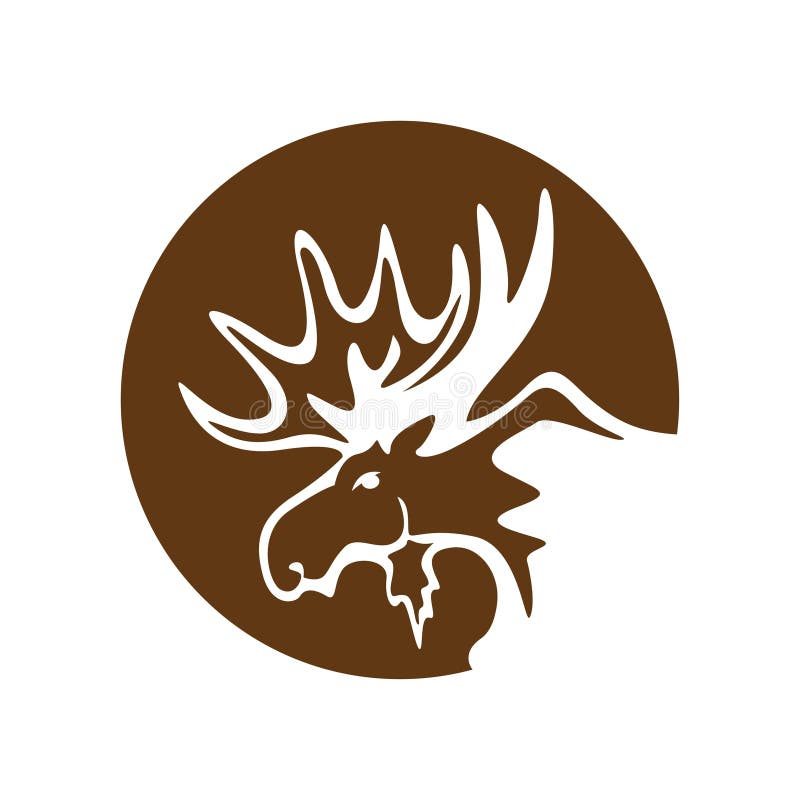 Moose icon image design stock illustration. Illustration of icon ...
