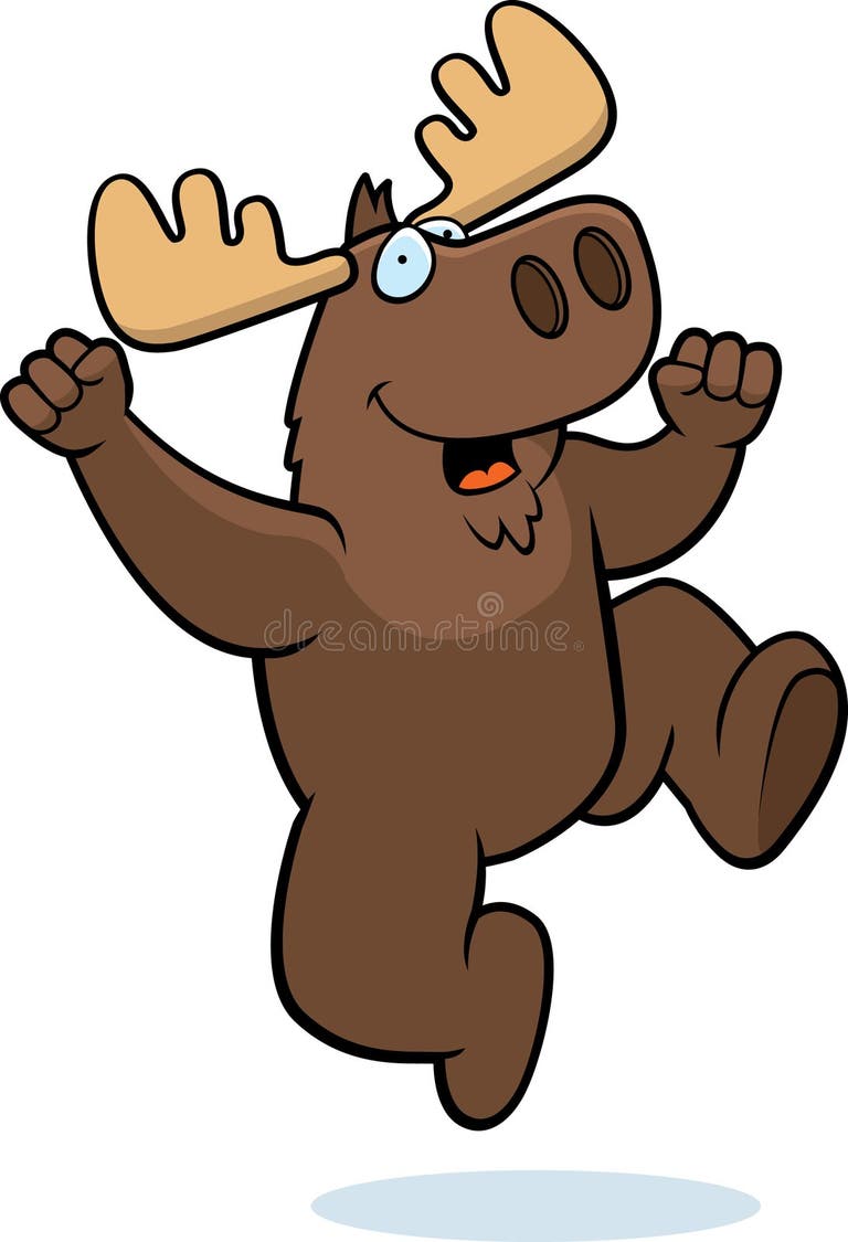 Moose Jumping Stock Illustrations – 513 Moose Jumping Stock ...