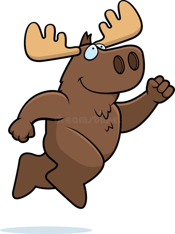 Moose Jumping Stock Illustrations – 473 Moose Jumping Stock ...