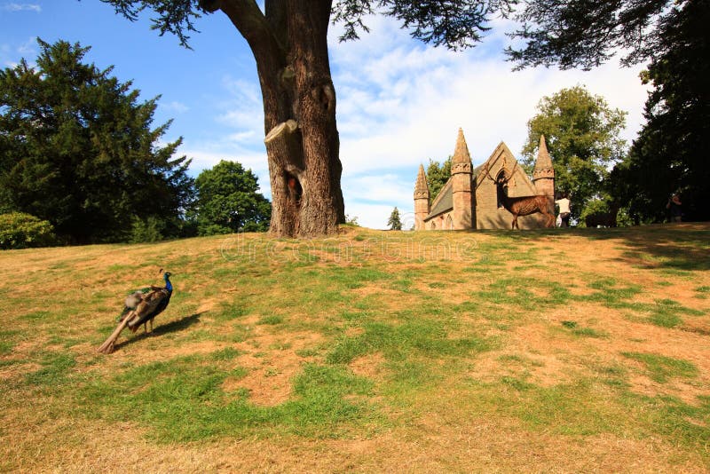 Moot or Boot Hill on the Grounds of Scone Castle, Scotland Stock Image ...