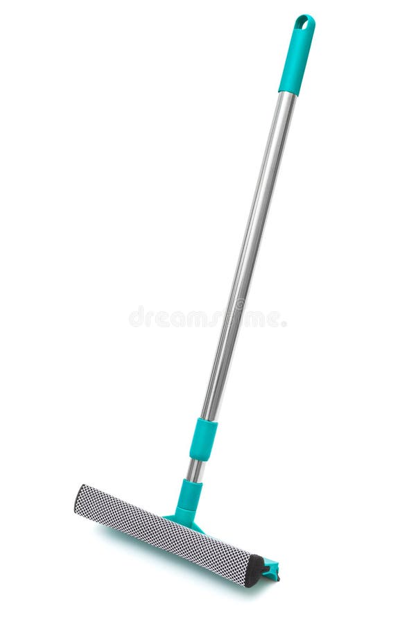 A mop for cleaning windows stock photo. Image of blue - 64364234