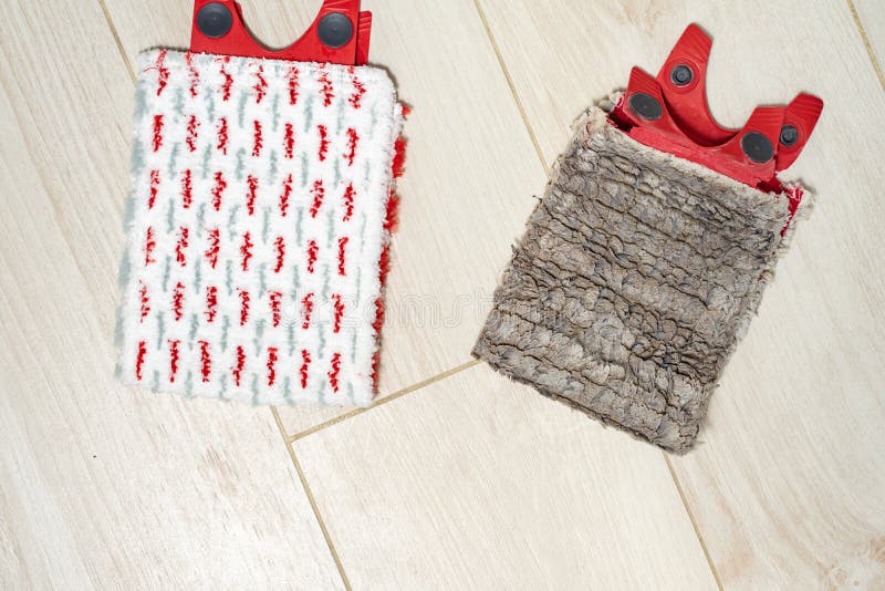 Mop for Mopping Old and New Stock Photo - Image of cleaner, household ...