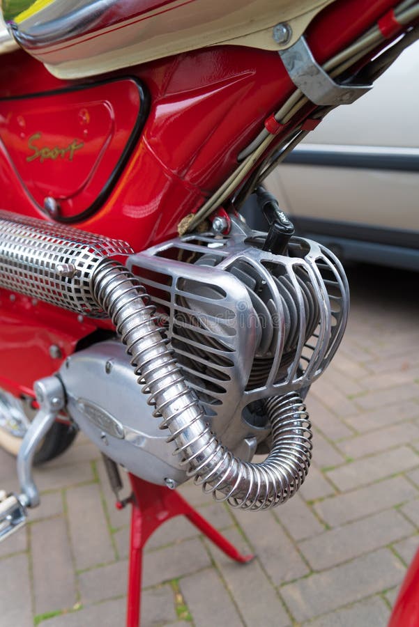 Old moped engine stock photo. Image of vintage, spark - 31756592