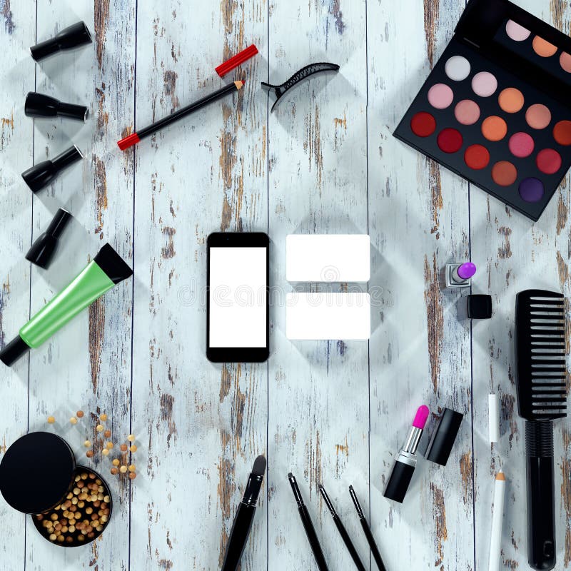 Moquerie Vers Le Haut De Calibre D'affaires Toiletry Illustration Stock ...