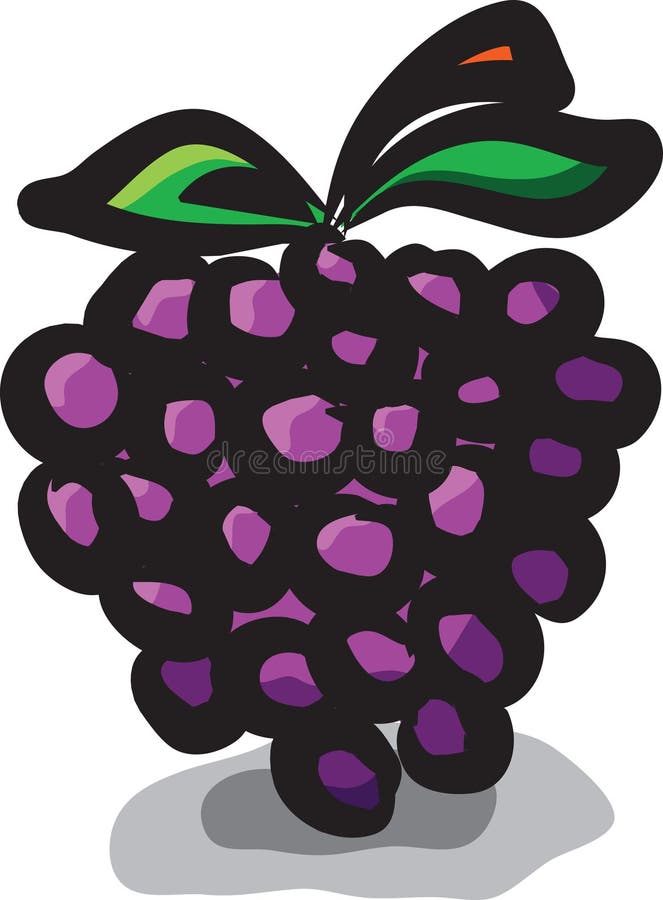 Mora illustrazione vettoriale. Illustrazione di stare - 3820897