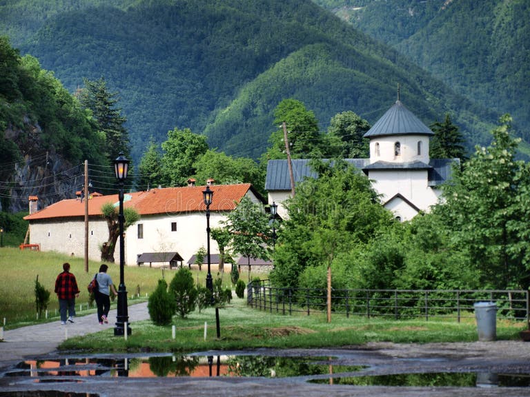 Moraca Monastery, Montenegro Editorial Image - Image of generic, enter ...
