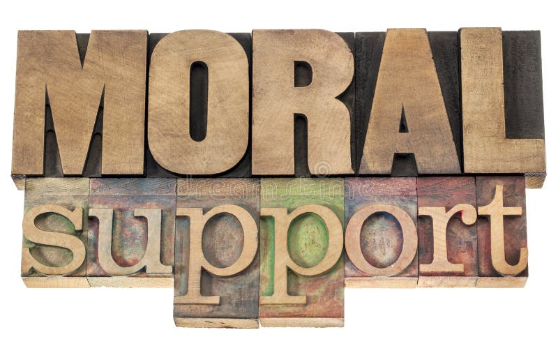 Moral Support in the Relationship of an Adult Couple. Male and Female ...