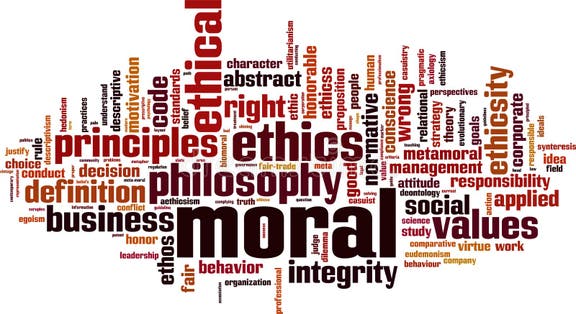 Moral word cloud stock vector. Illustration of moralism - 205517783