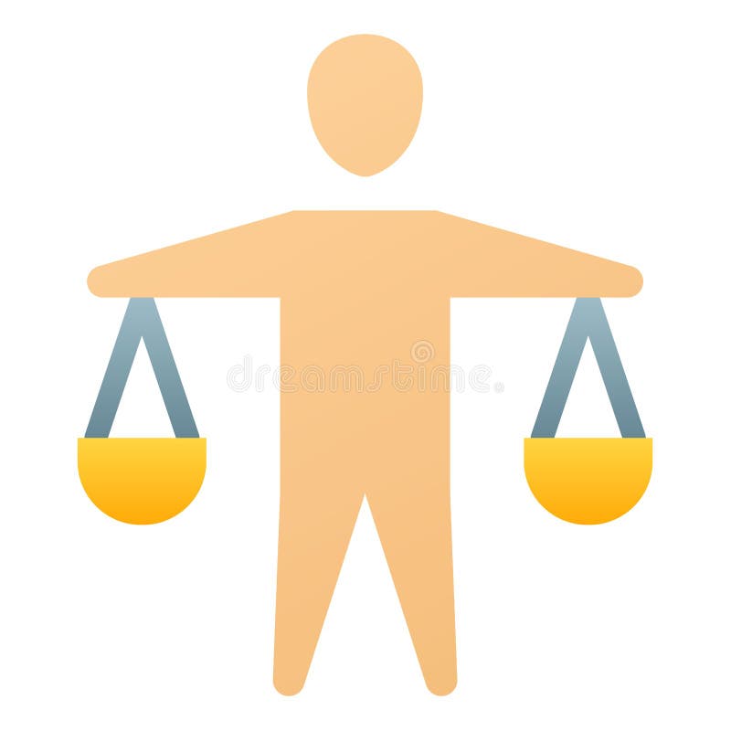Morality Fair Ethical Balance Single Isolated Icon with Smooth Style ... Morality Fair Ethical Balance Single Isolated Icon with Smooth Style ...