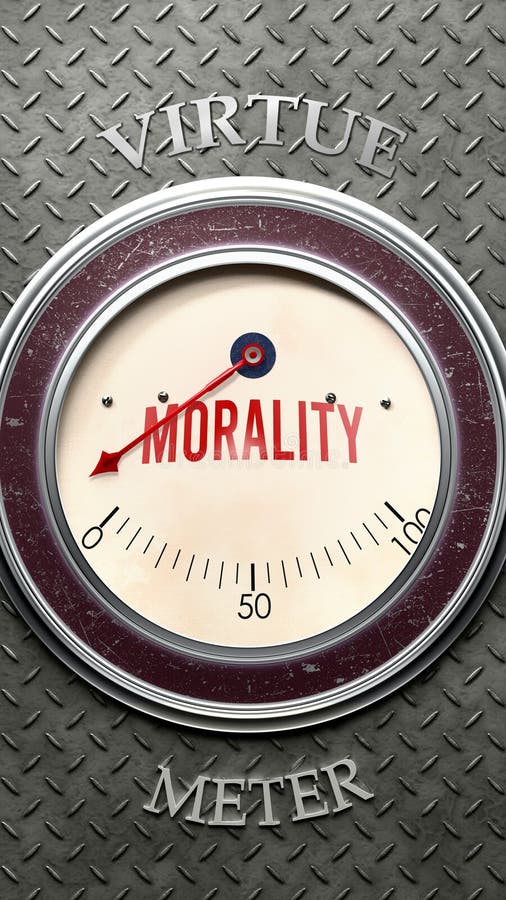 Morality and Virtue that Hits less Than Zero, Very Low Level of ...
