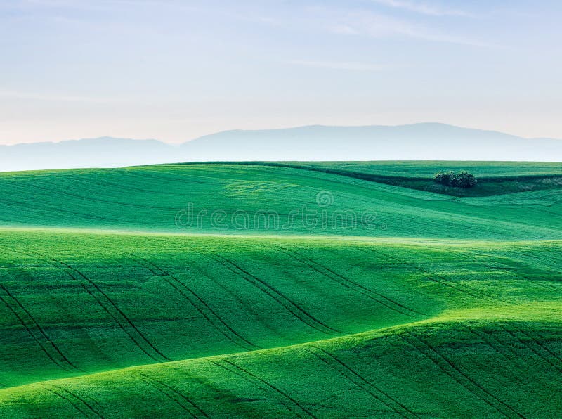 Moravia rolling landscape stock image. Image of european - 56688473