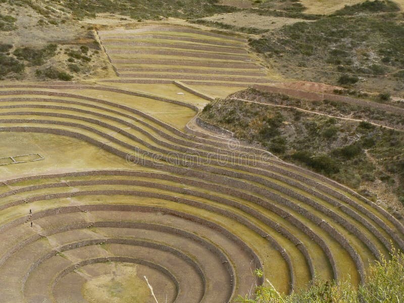 Moray,Cusco, Peru. stock image. Image of sacred, tourism - 17531895