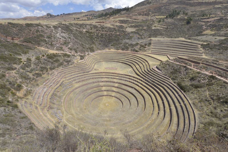 Moray, Cusco, Peru stock photo. Image of cuzco, sacred - 64155228