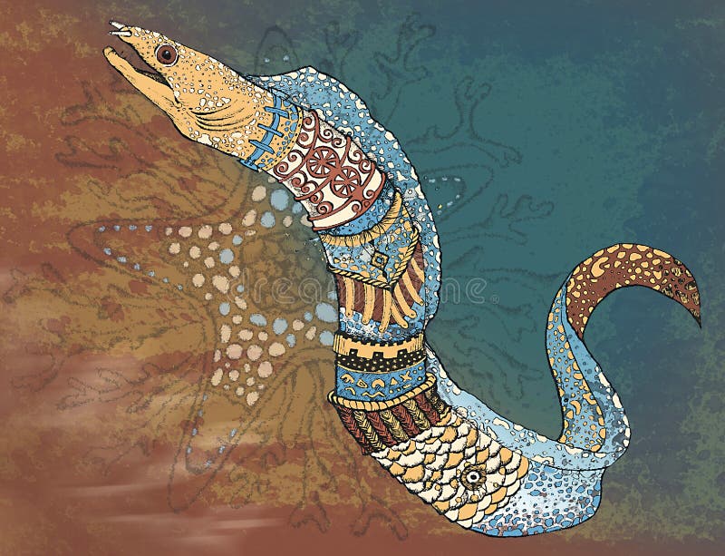 Decorated Moray Stock Illustrations – 3 Decorated Moray Stock ...
