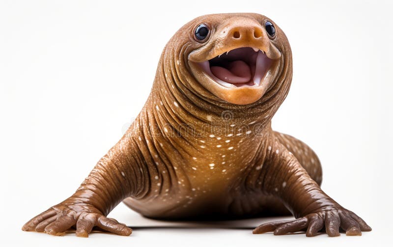 Moray Eel Isolated on Transparent Background. Stock Illustration ...