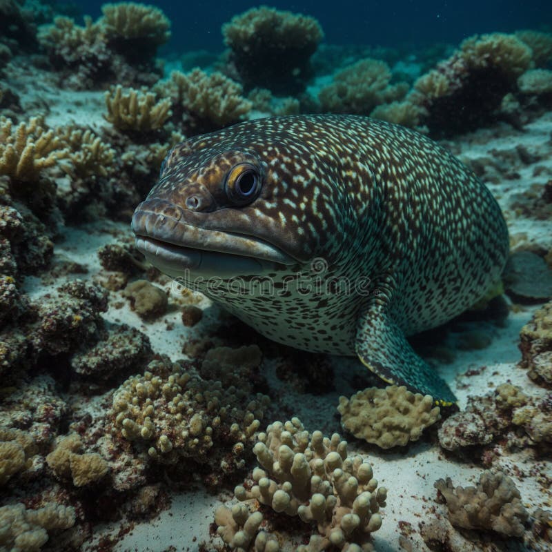 The Moray Eel is a Sleek and Stealthy Predator with a Long Snake-like ...