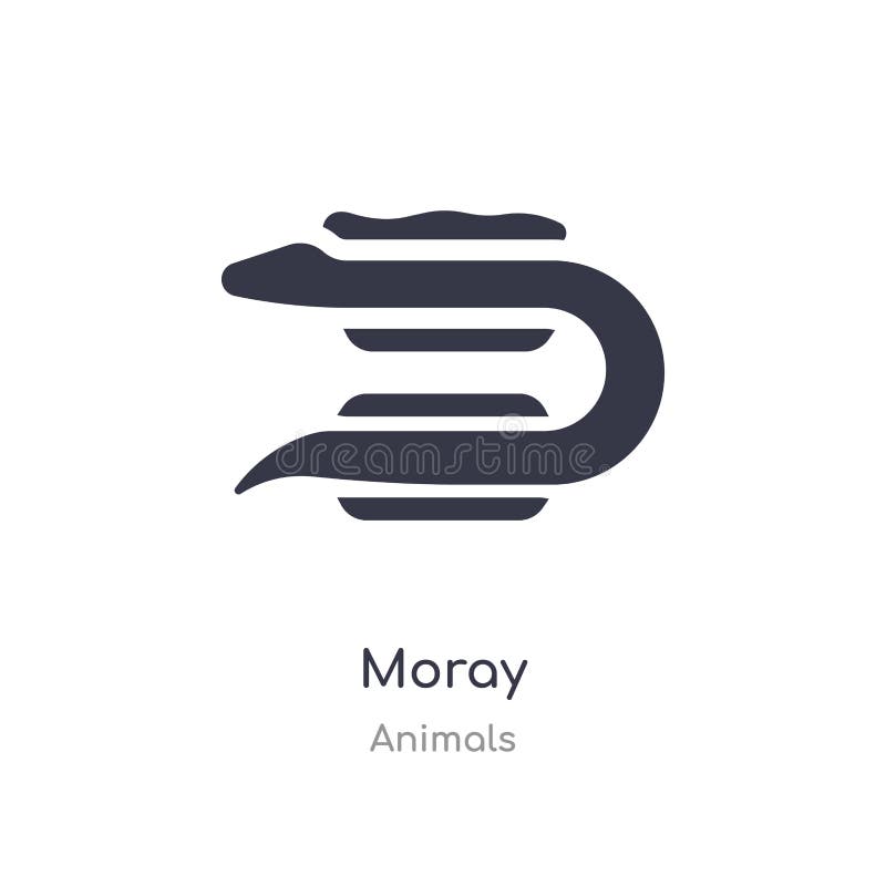 Moray eel icon stock illustration. Illustration of elongated - 291960752