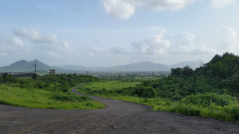 Morbe Dam stock image. Image of afternoon, path, morbe - 90990901