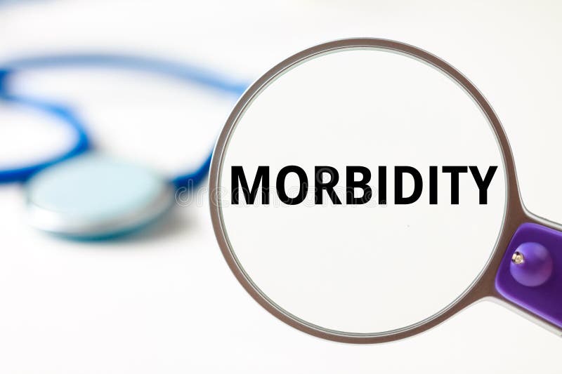 Morbidity Title Text Technology Medical Theme Stock Image - Image of conditions, prevalence ...