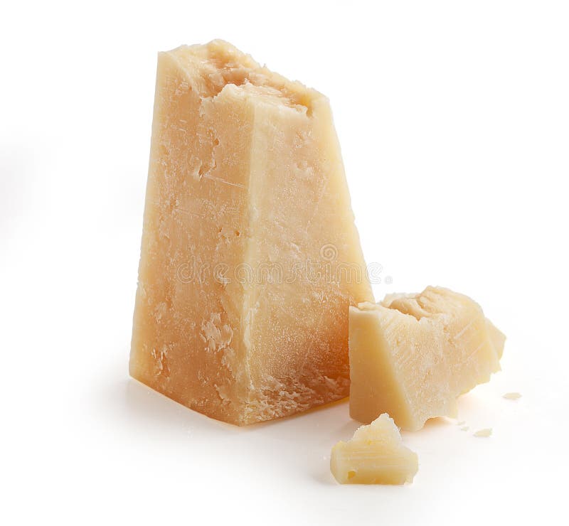 Morceaux de parmesan photo stock. Image du fond, ingrédient - 63081508