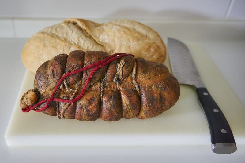 Morcon is a Typical Sausage Stock Photo - Image of characteristics ...