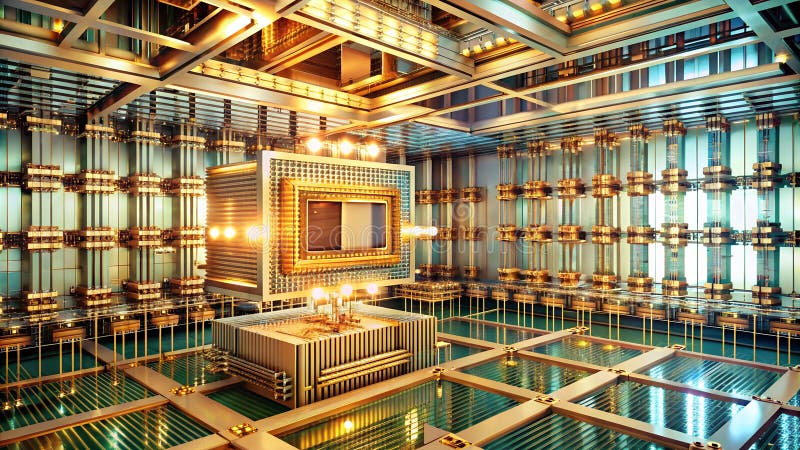 The More Complex Processing Picture Created Using Quantum Computers Compared To Classical ...