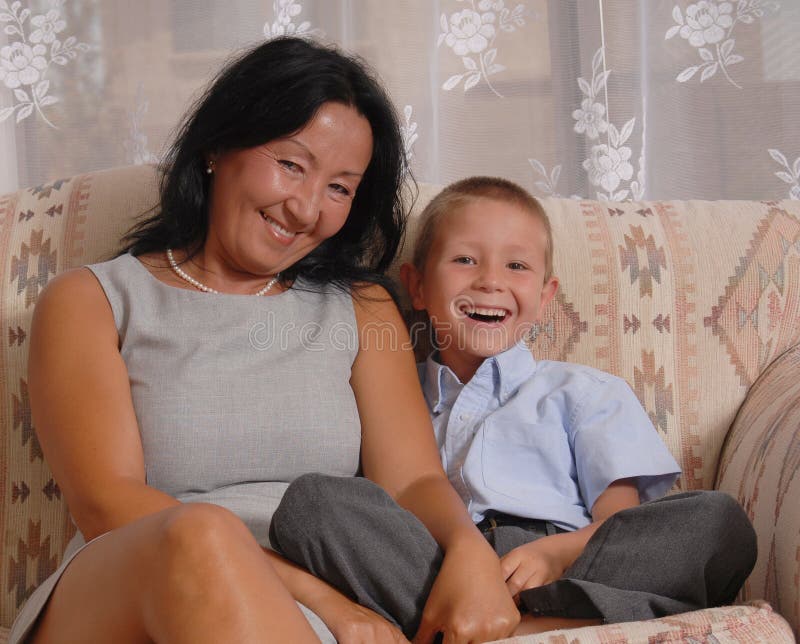 More Fun Too stock image. Image of mother, help, black - 1070173