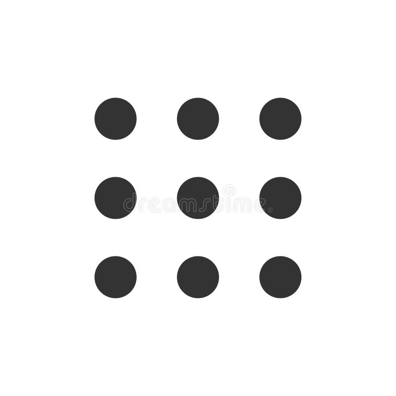 More Icon Dots Web Icon Set .vector Illustration Stock Vector ...