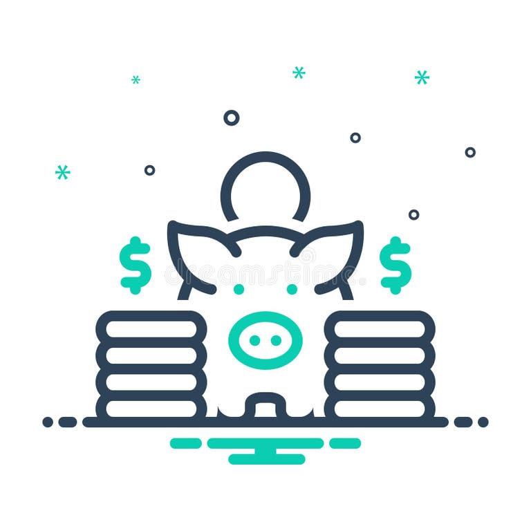 Mix Icon for More, Much and Extra Stock Vector - Illustration of ...