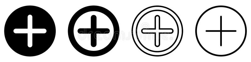 Plus or Add Icons on Up and Down Arrows Stock Vector - Illustration of ...