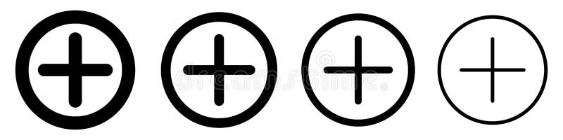 Plus or Add Icons on Up and Down Arrows Stock Vector - Illustration of ...